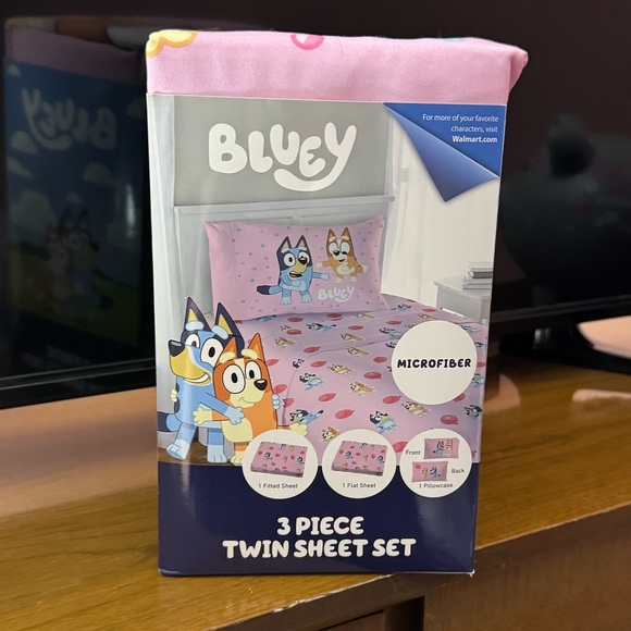 Bluey | Bedding | Nwt Bluey Twin Size Sheet Set | Poshmark